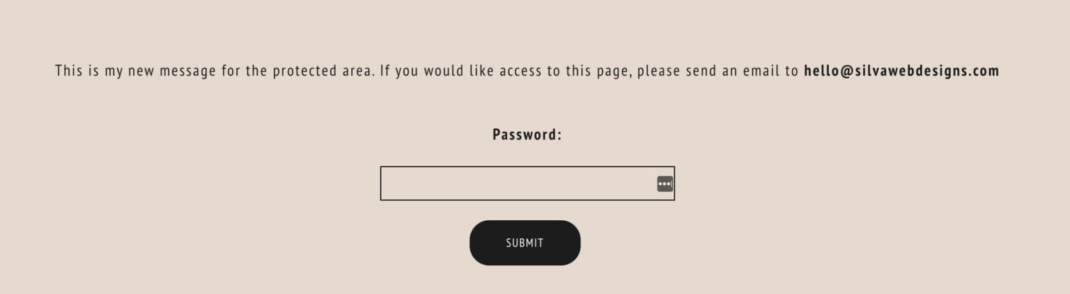 How to Hide or Change Password Protected Message in WordPress