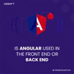 Is Angular used for Frontend or Backend Development?